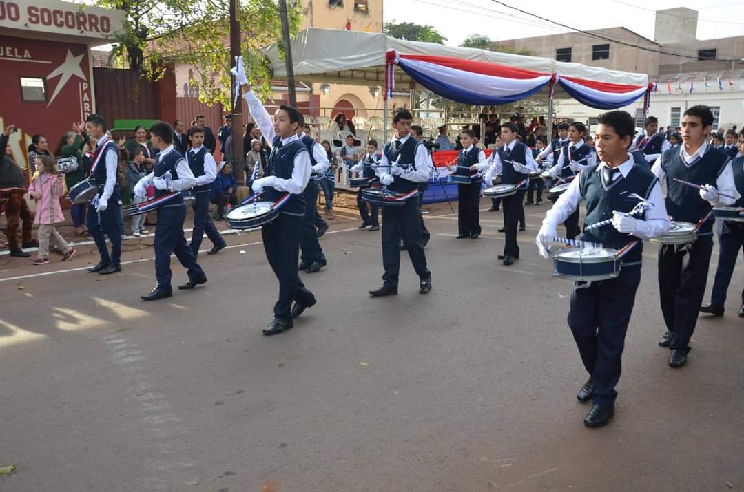 Así será el trayecto y orden del tradicional desfile cívico, estudiantil y militar - Amambay Digital